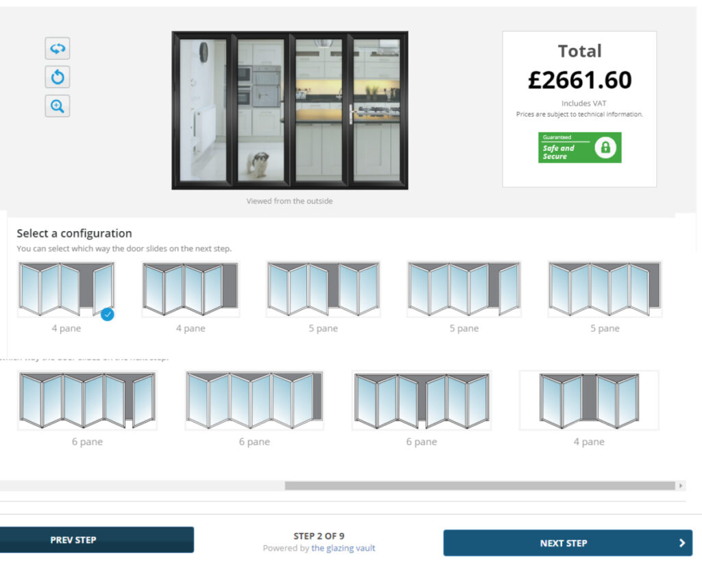 How to Design Your Aluminium Bi-fold Doors Online - South East Doors ...